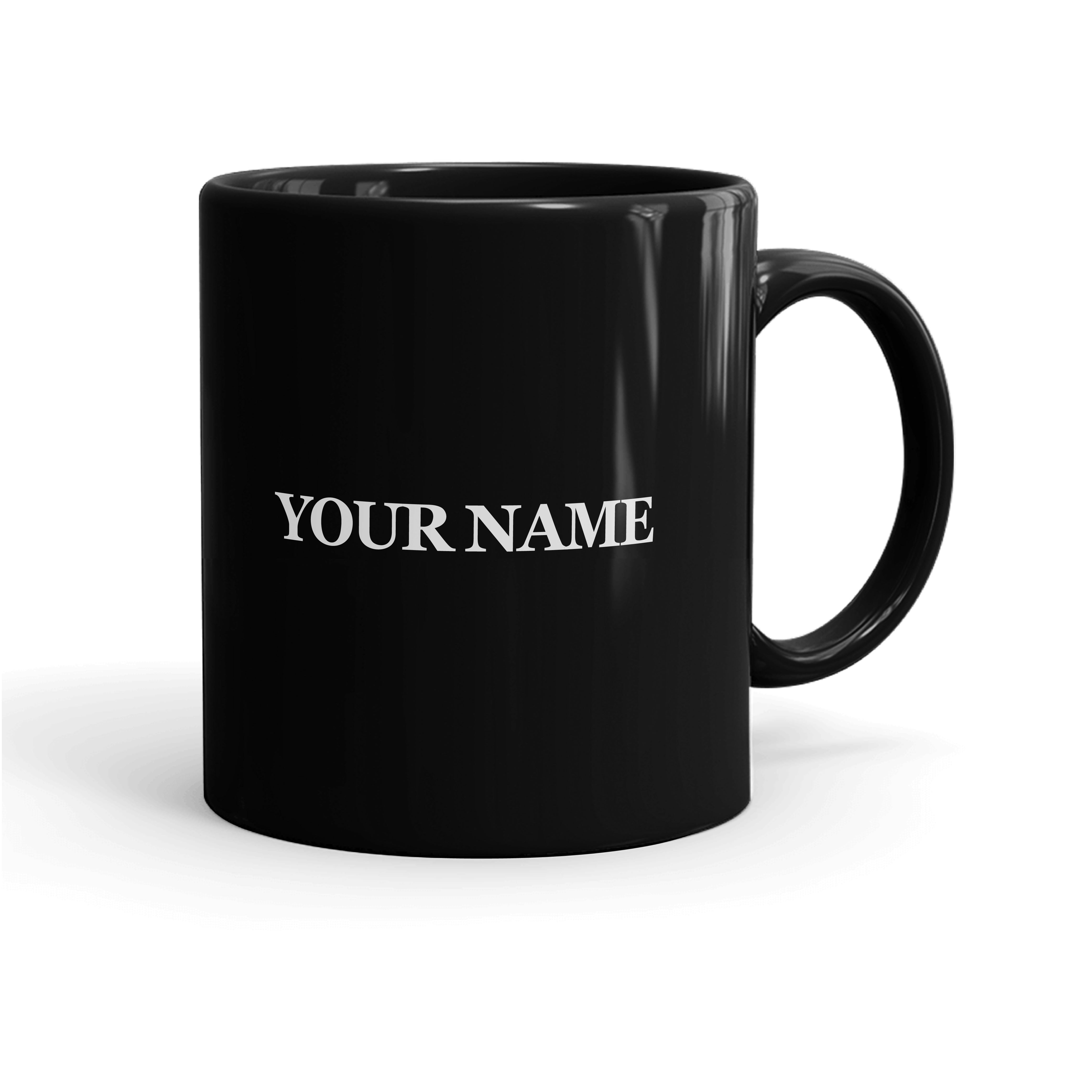 Gutfeld Logo Personalized Black Mug - 11oz – Fox News Shop