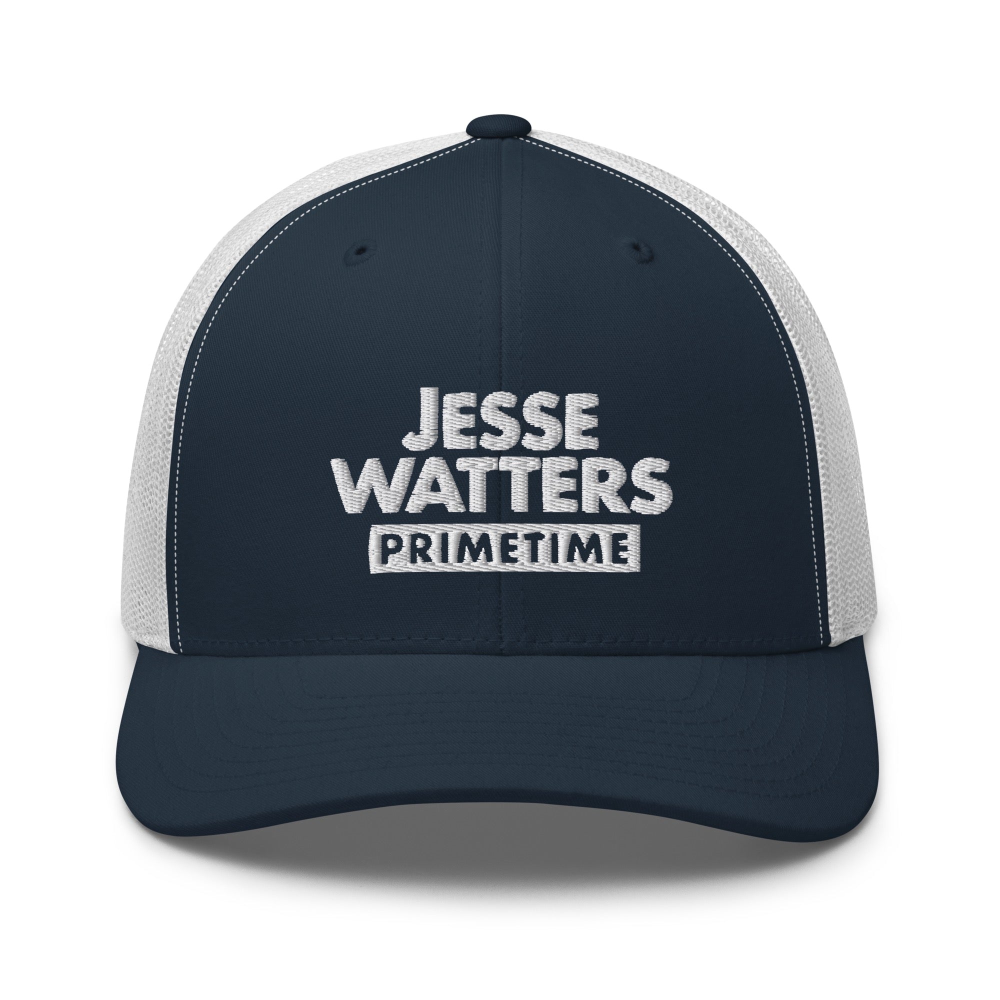 Jesse Watters Primetime Logo Embroidered Retro Trucker Hat